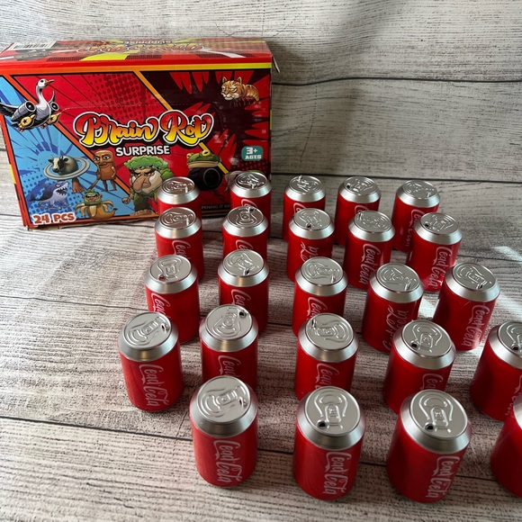 Toys | Brain Rot Blind Box Comes With Stickers And A Figure In A Red ...